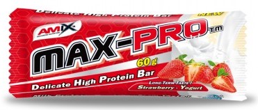 SUPLEMENTOS DEPORTIVOS: 24 BARRITAS AMIX MAX PRO PROTEIN BAR 35 GR