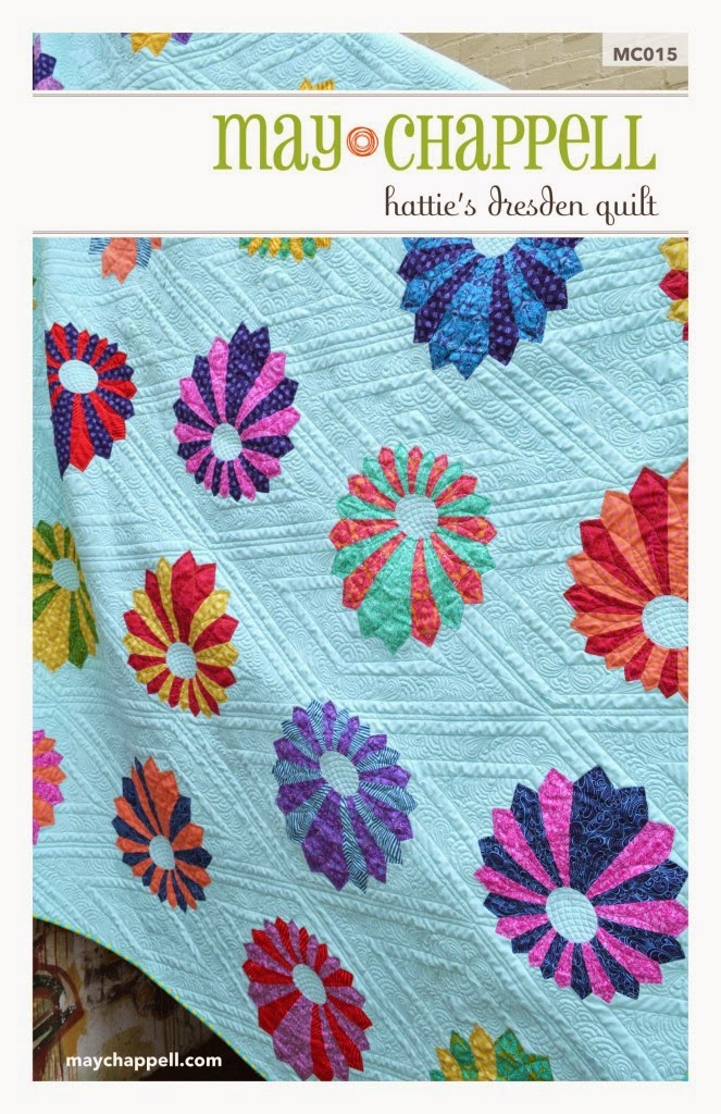 Sew Lux Fabric : Blog: Hattie's Dresden Quilt by May Chappell