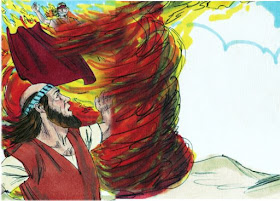 Bible Fun For Kids: 3.3b. Elijah is Taken to Heaven in a Whirlwind!