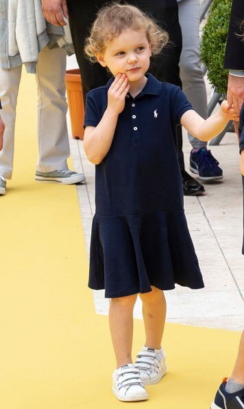 Prince Albert, Gabriella and Jacques attended the 59th Monte-Carlo ...