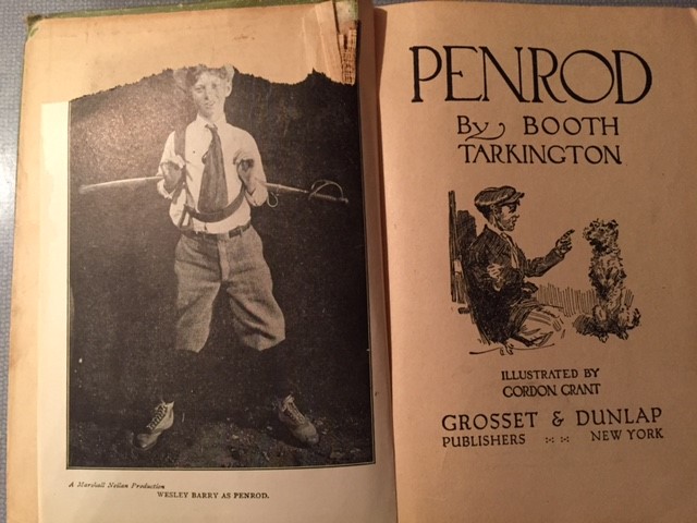 Strange at Ecbatan: Old Bestseller: Penrod, by Booth Tarkington