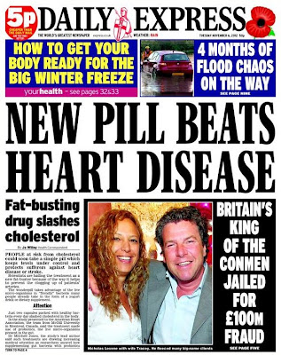 Tabloid Watch: More 'miracle cures' revealed by the Express