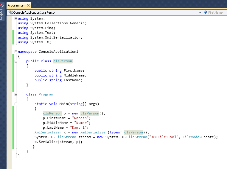 .Net Tutorial: xml serialization in .net .Net Tutorial: xml serialization in .net