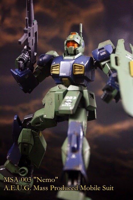 HGUC 1/144 MSA-003 Nemo Painted Build