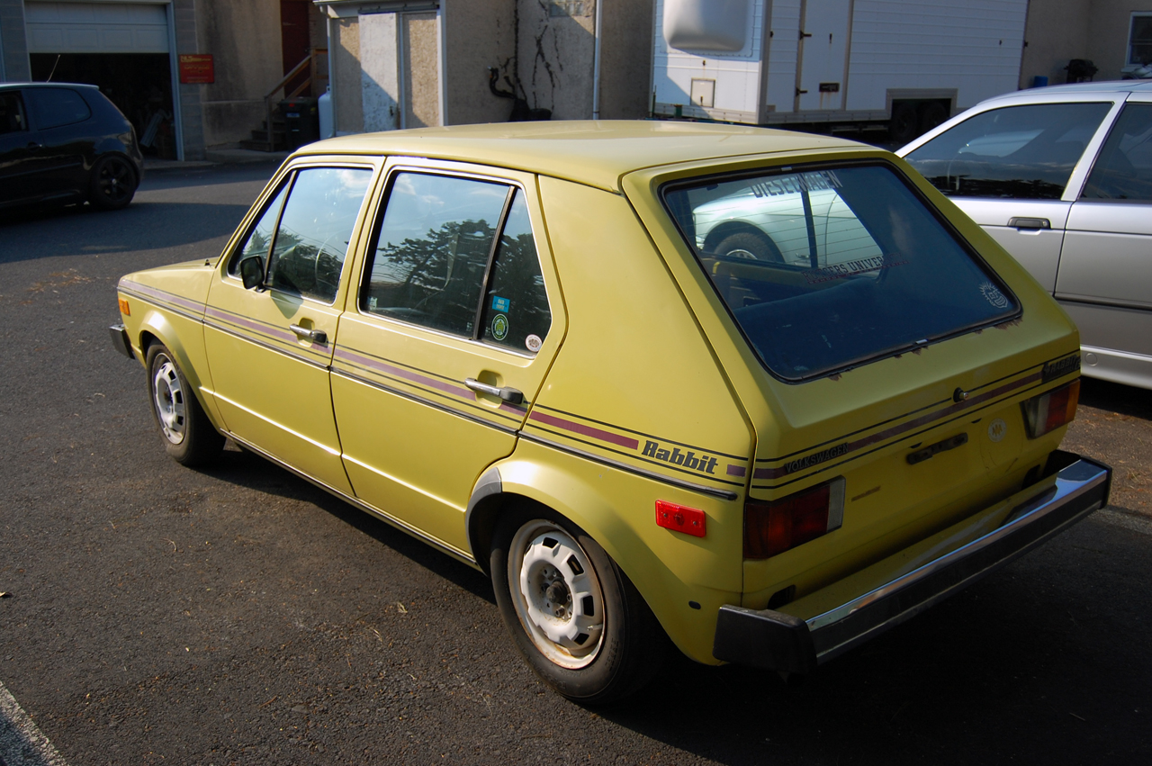 BC Automotive Detailing: Yellow VW Rabbit