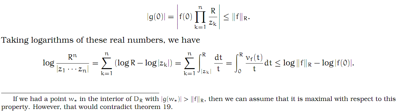 Complex Analysis: #30 Jensen`s Formula | Physics Reference