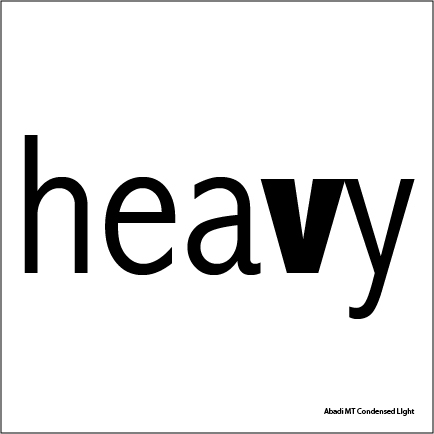 hdodge typography: Expressive Words