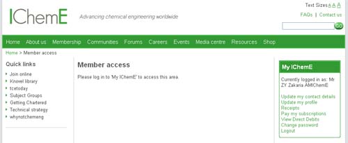 Chemical Engineering World: One Important Benefit of Joining ICHEME ...