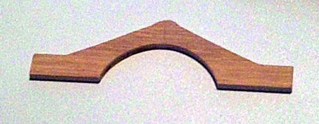 TMc Woodworks: Chest of drawers drawer pull (handle) template.