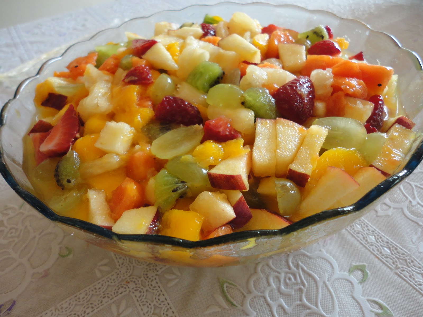 Sabores do Campo: Salada de Frutas