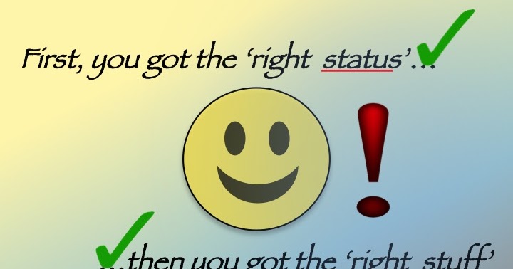 Life in the Key of 'J!': Stuff ‘n Status Protection (Poem)