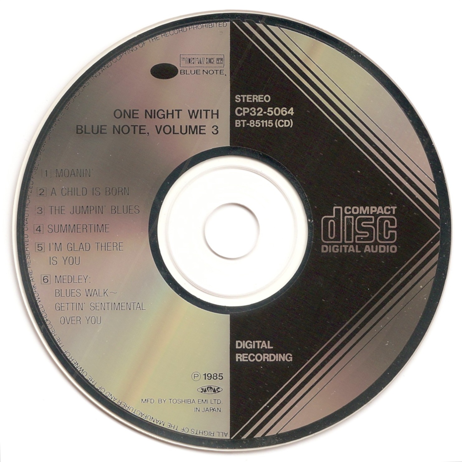 The First Pressing CD Collection: Various Artists - One Night with Blue ...
