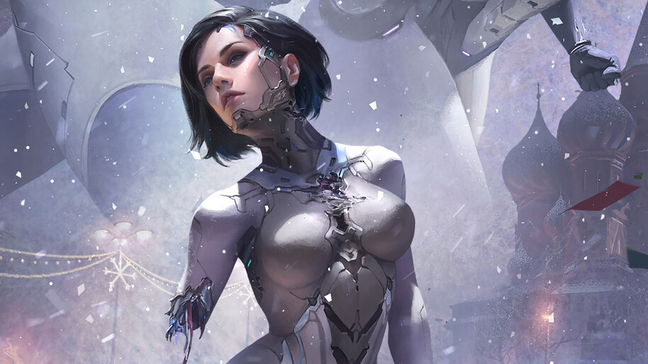 Alita Battle Angel 2019 Art 4k 7125 Wallpaper Pc Desktop