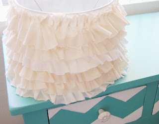 Crafting tips & DIY Projects: DIY: Ruffled Lamp Shade