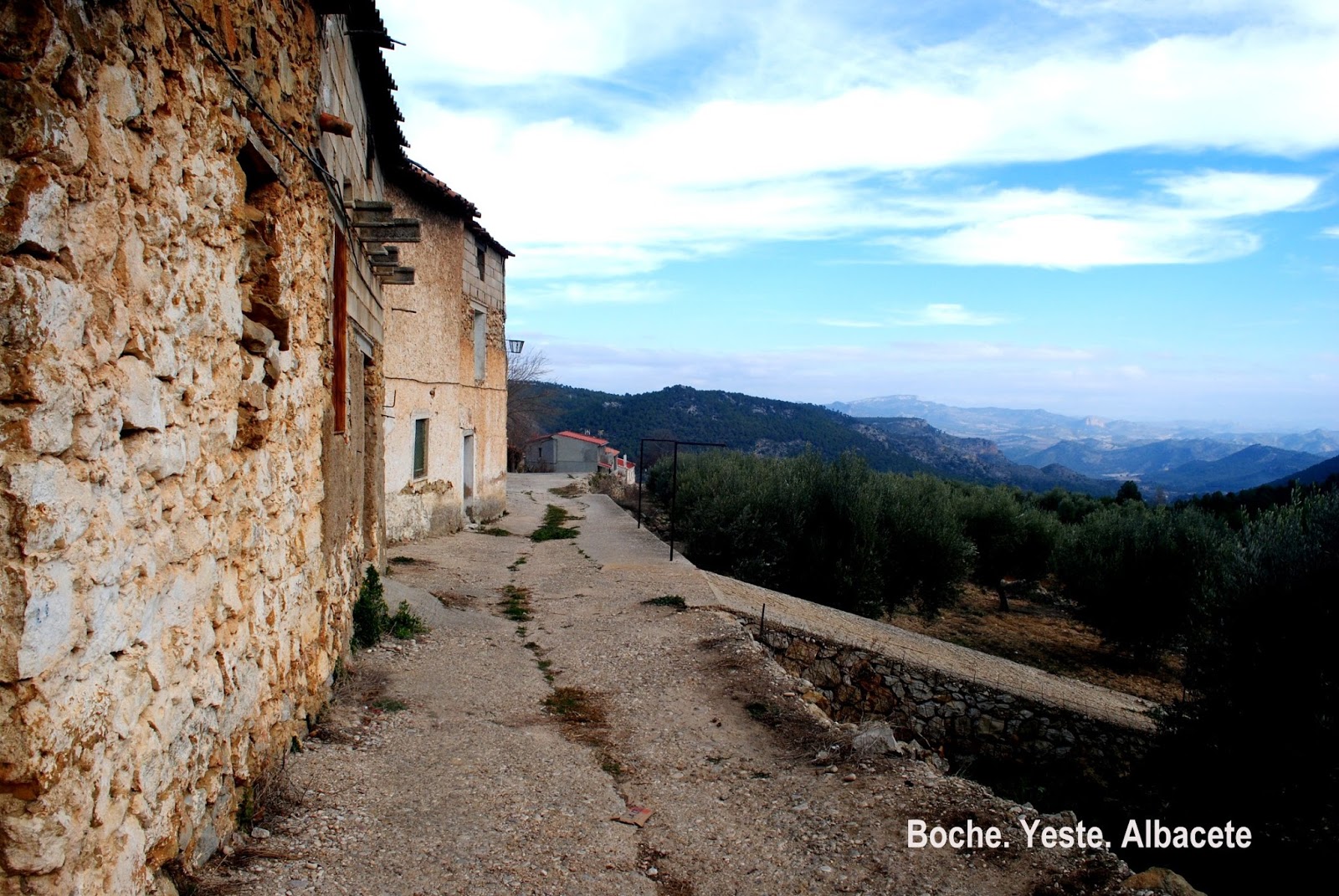 Yeste. Albacete. Paisajes: YESTE. Aldea de Boche