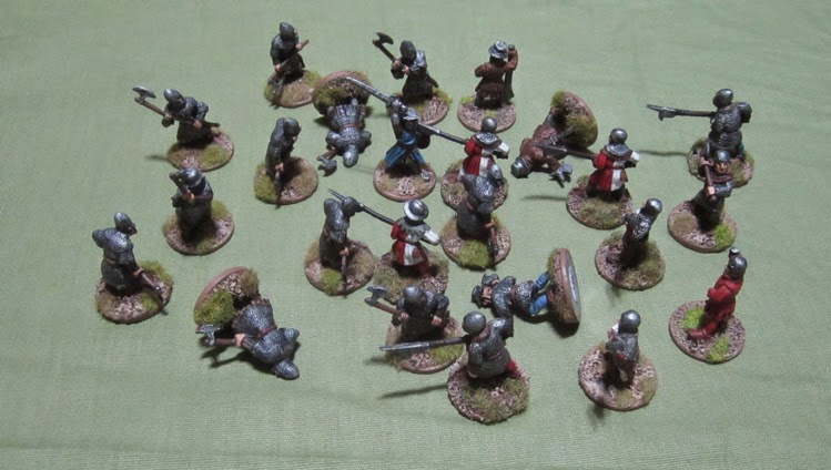 Tim's Miniature Wargaming Blog: Lion Rampant – First Game