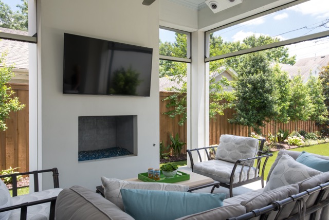 Artificial Turf Used Inside and Out - Traci Connell Interiors