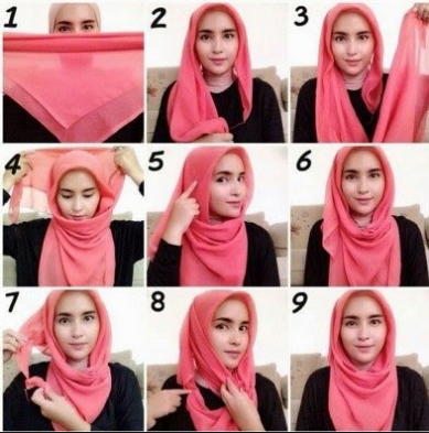 Example How to Wear Hijab