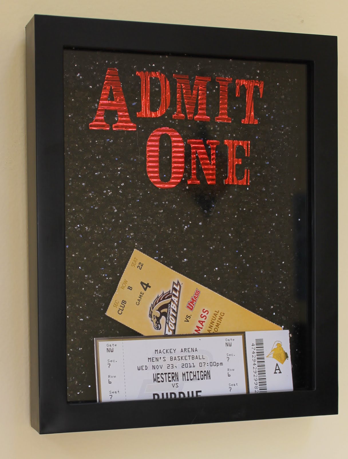 Hems and Haws: Admit One