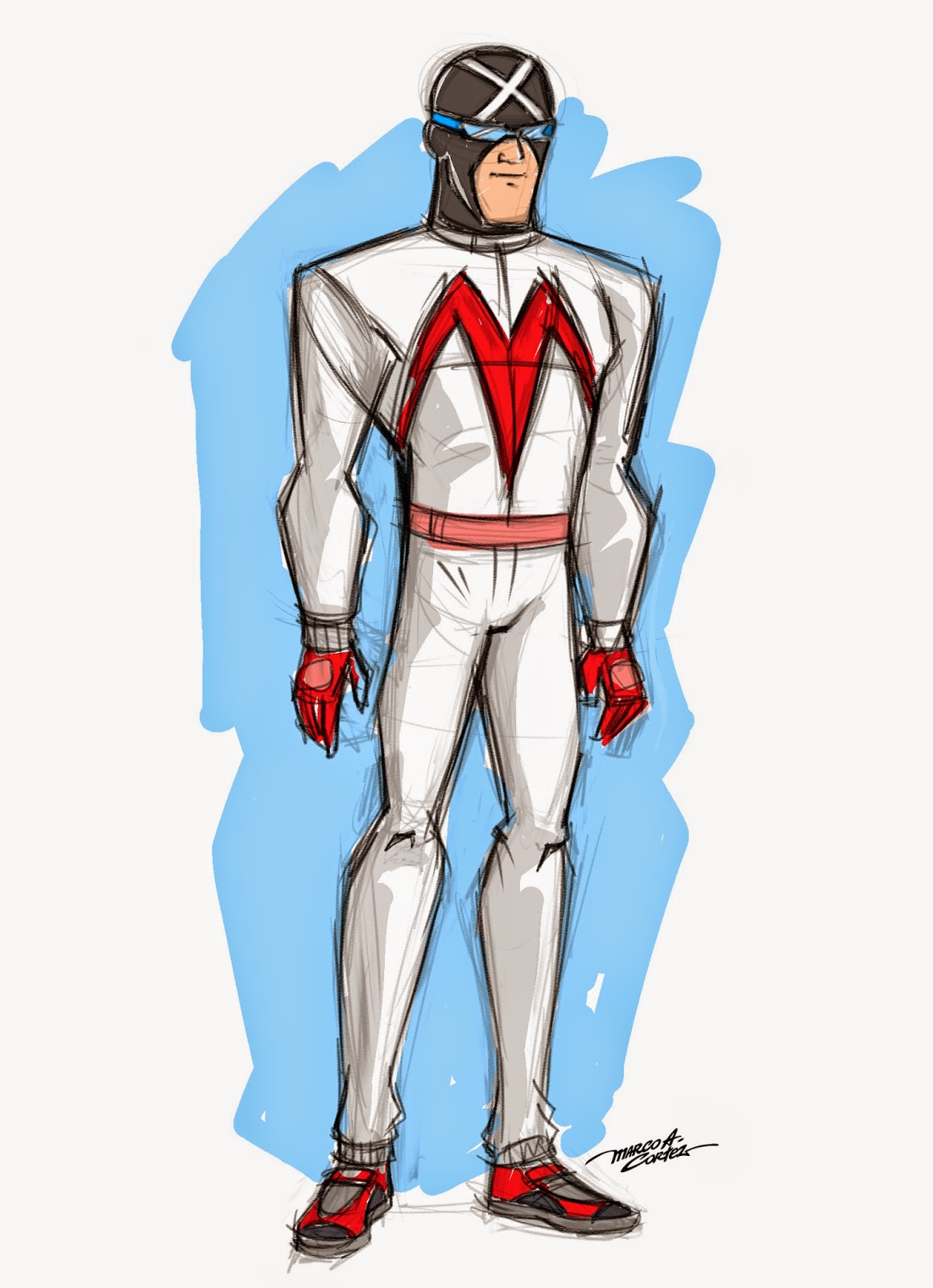 ::The Art of Marco A. Cortez::: Tribute to Tatsuo Yoshida - Redesign ...