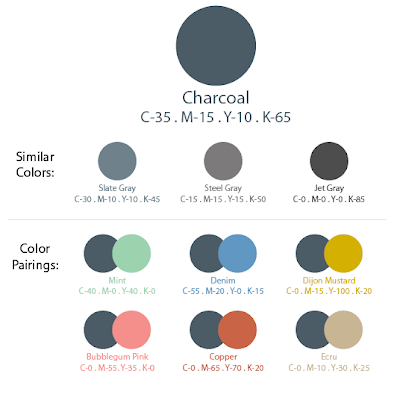 Ideas by Andrea: Color of the Week - Charcoal