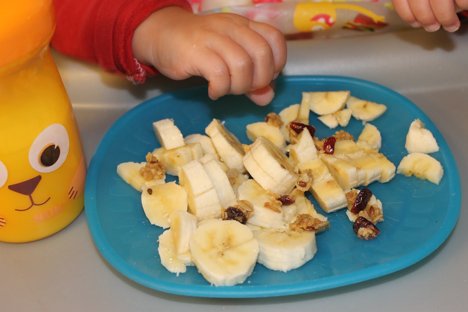Three Men and A Little Lady: Healthy Baby Snack+Quick Biscuit Recipe