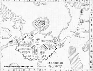 Havards Blackmoor Blog: Blackmoor Town Maps by Dave Arneson