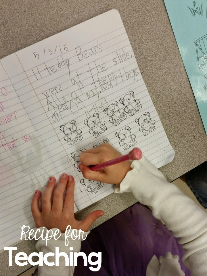 Subtraction Stories in Kindergarten - Recipe for Teaching