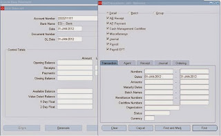 Oracle Applications: Oracle R12 Cash Management