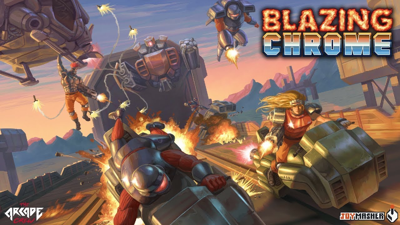 Jogo brasileiro Blazing Chrome chegará ao Switch no início de 2019 ...