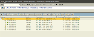 SAP Queries: CM25 vs manual re-scheduling for Direct production orders
