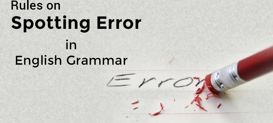 60 Rules for Spotting Errors - BANK EXAM NOTES