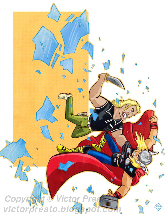 Victor Preato IV: Brock Samson VS. Thor (Again!)