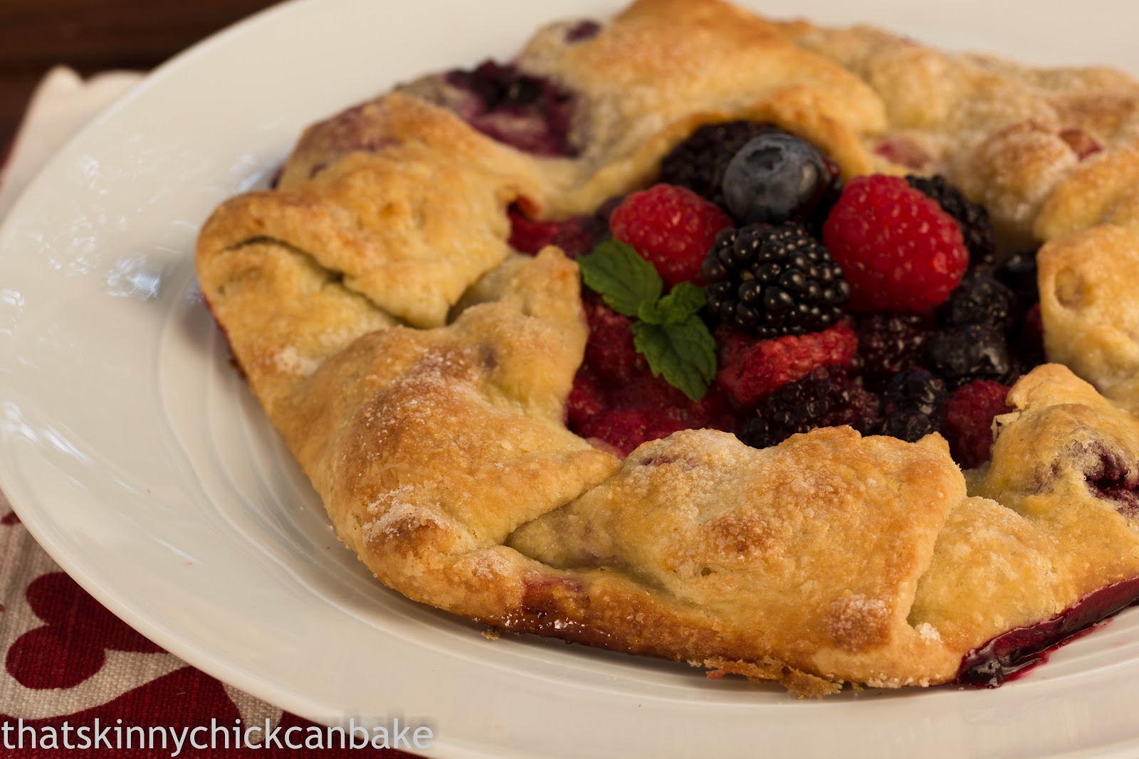 Berry Galette...Baking with Julia~ - That Skinny Chick Can Bake