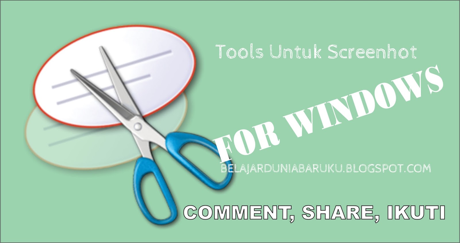 Cara Screenshot Layar Dekstop Komputer/Leptop Dengan Mudah