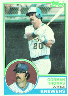 1983 Topps Blog: #10 Gorman Thomas