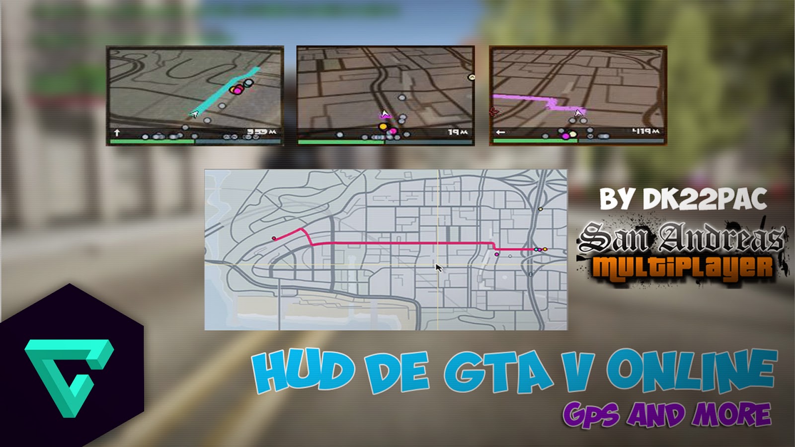HUD GPS de GTA V ONLINE para San Andreas Multiplayer | SA-MP Edition ...