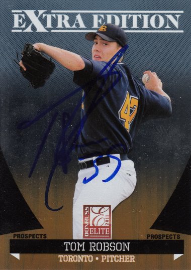 Daily Autograph: Tom Robson