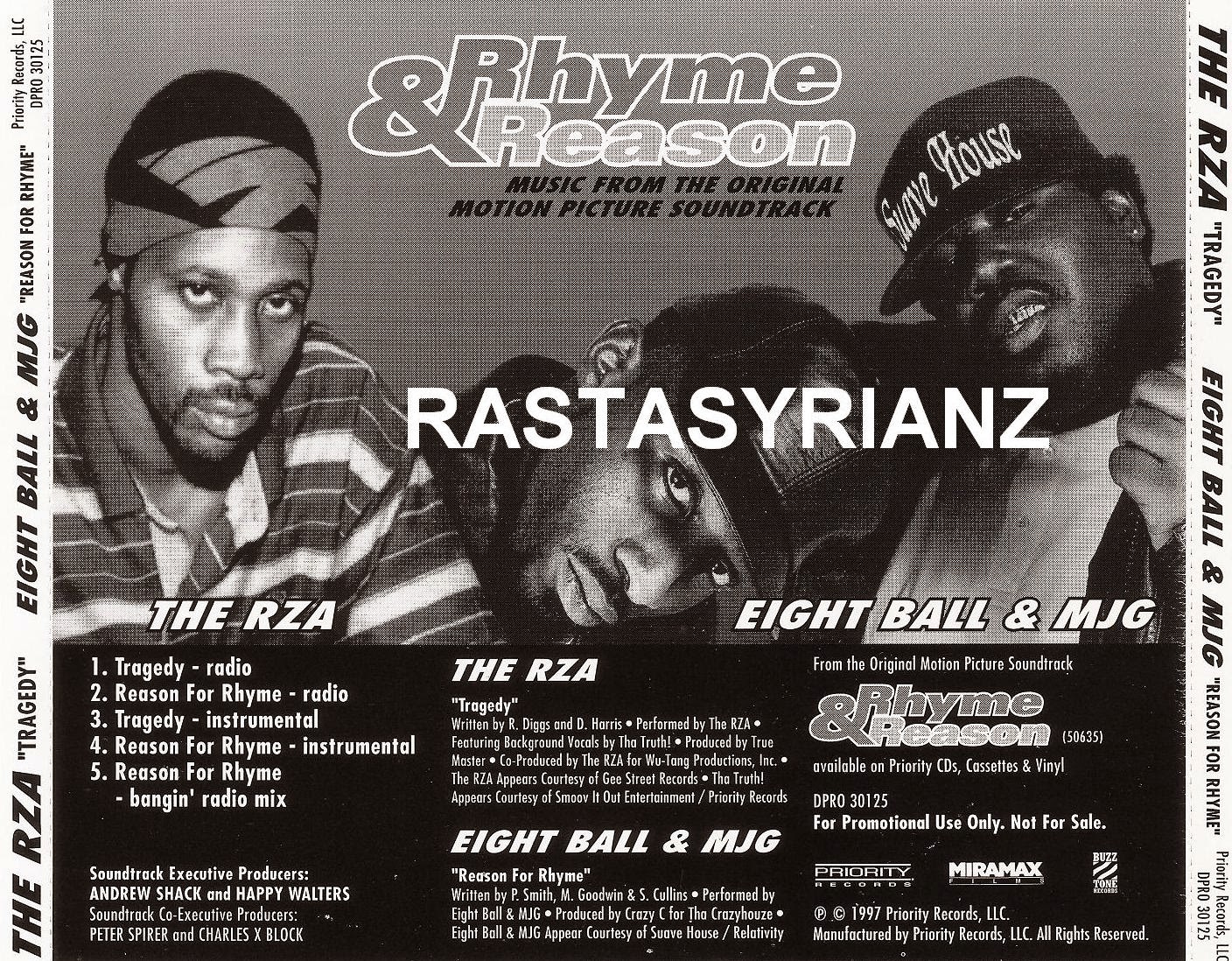 HIP HOP & RAGGA 12'', 7'' and CDS, CDM & Album Promos: THE RZA ...