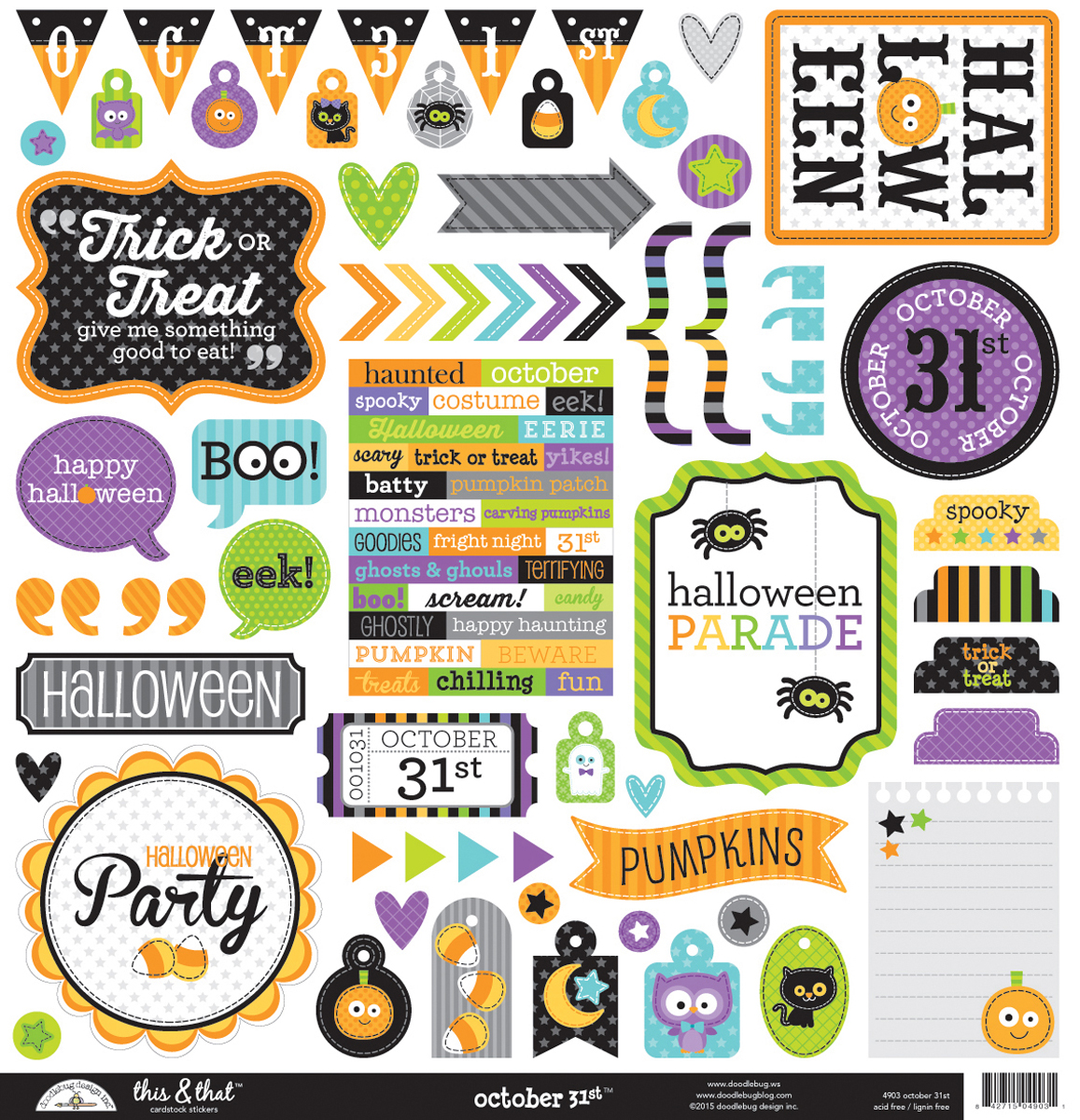 Doodlebug Design Inc Blog: Doodlebug Design October 31st Collection Preview