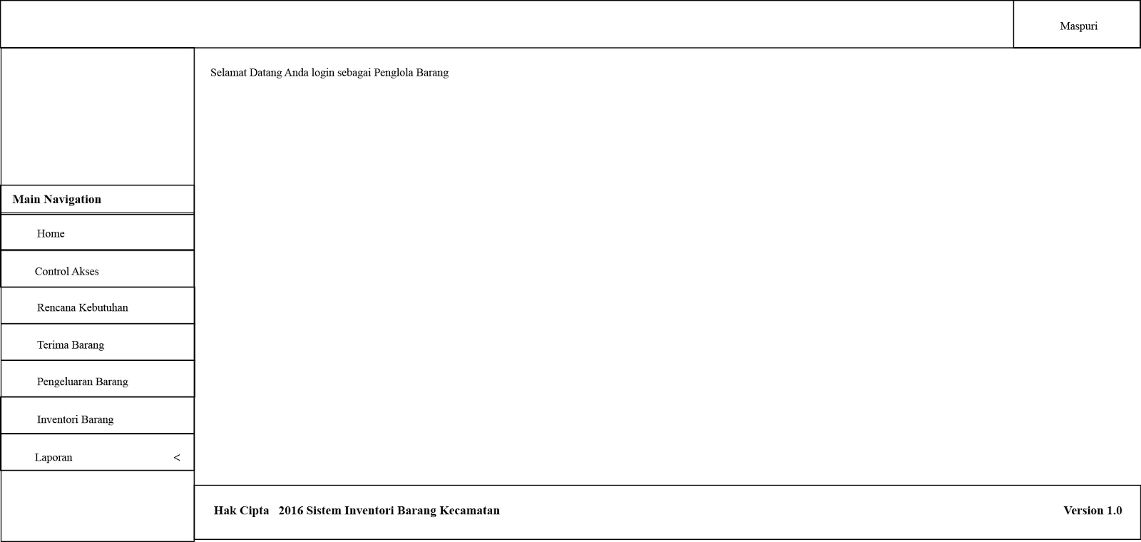 Contoh Prototype Program Sistem Inventori Barang