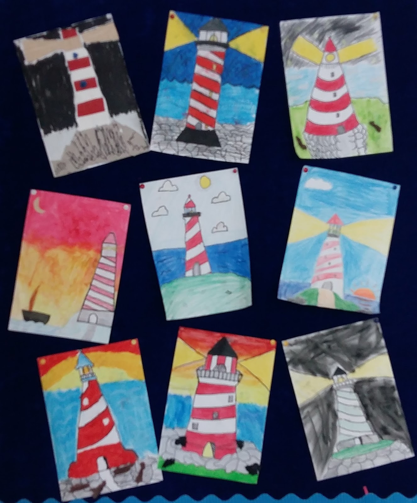 Ms. Forde's Classroom: Lighthouse Poetry & Art