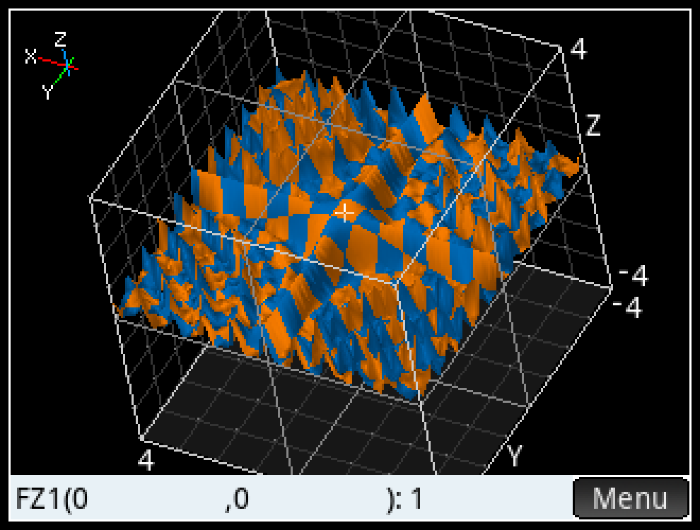 Eddie's Math and Calculator Blog: HP Prime: 3D Graphs July 2018 Gallery