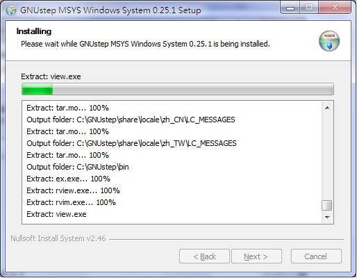 Free學習札記: Objective-C環境(使用GNUStep)安裝於Windows