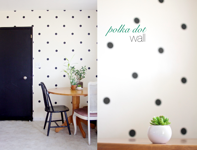 Our DIY Polka Dot Wall Our DIY Polka Dot Wall