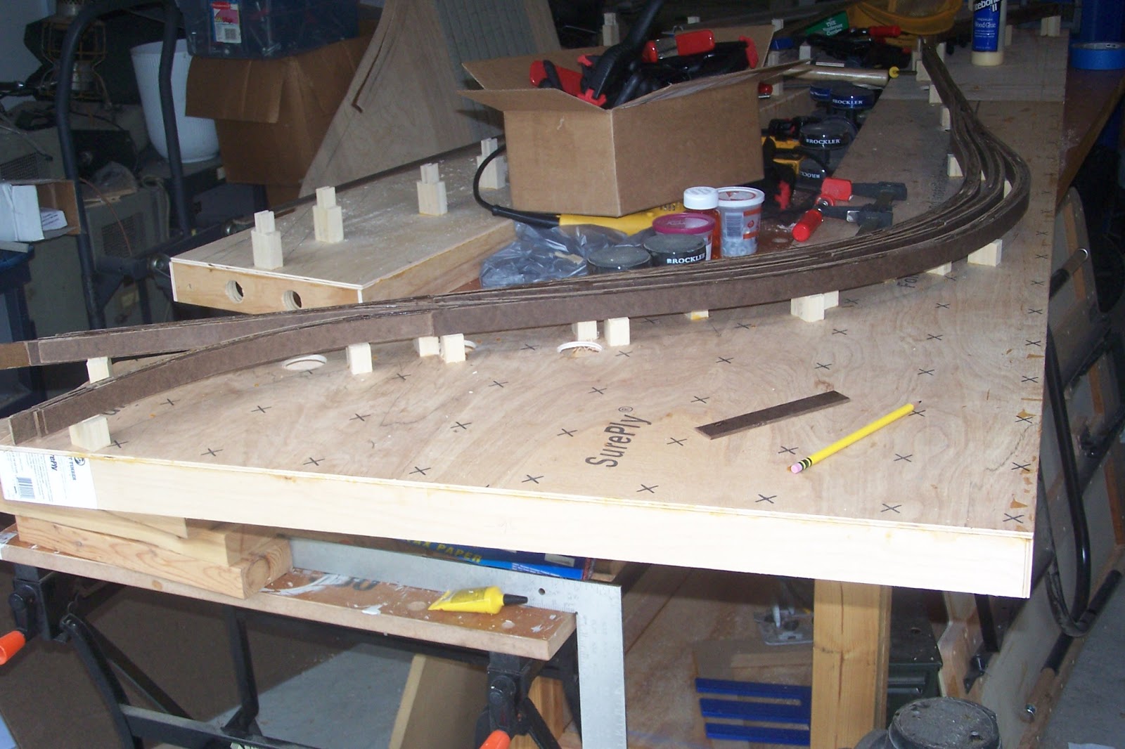 Southern Ry. East S-Line: Layout Construction II: Roadbed & Track