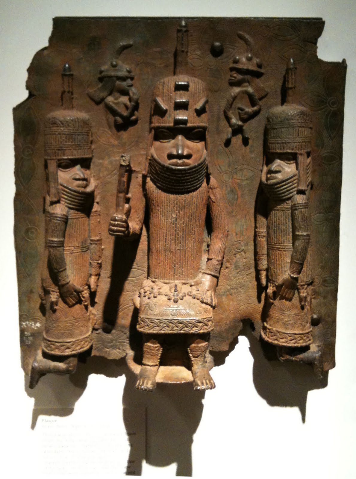 A History of the World in 100 Objects: 77. Benin Plaque: the Oba with ...