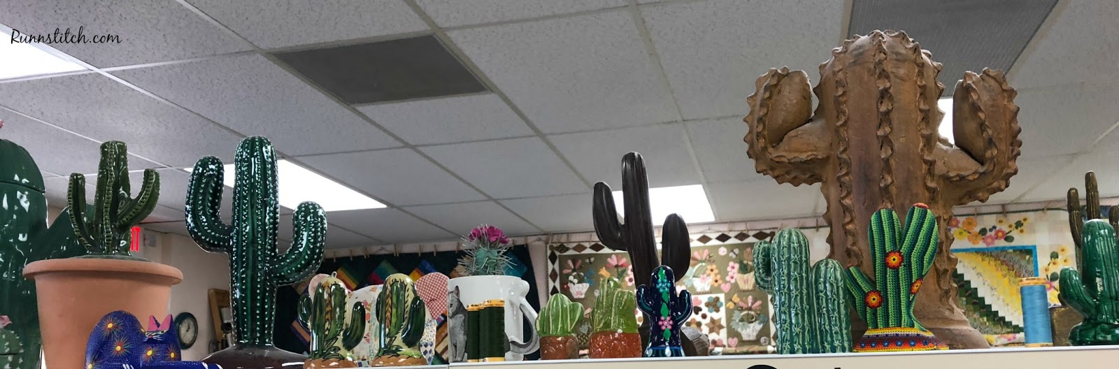 Run 'n Stitch: Cactus Quilt Shop