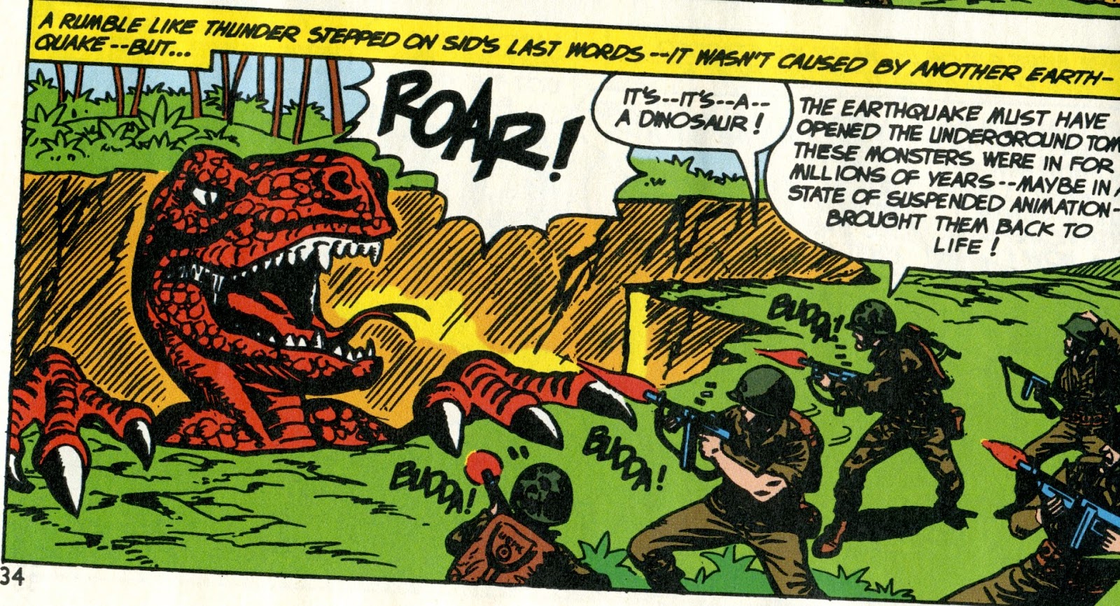 Comics, old time radio and other cool stuff: How did Dinosaurs end up ...