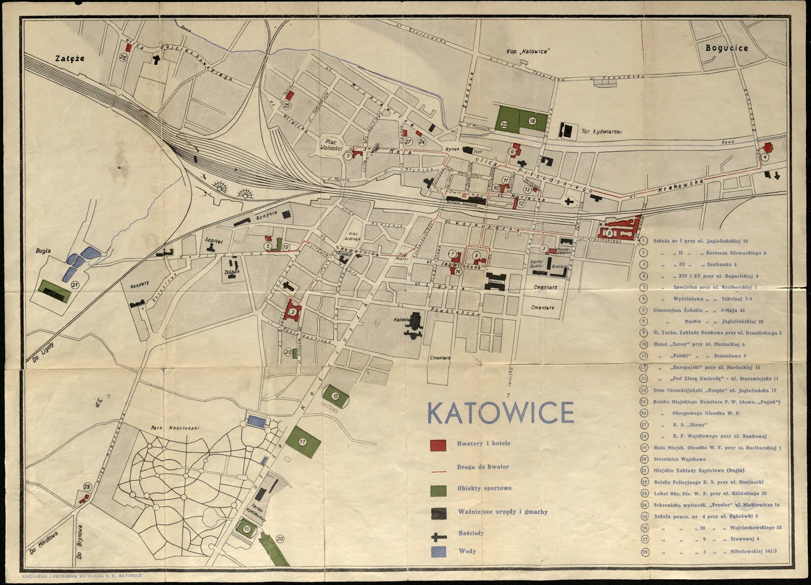 Górny Śląsk: Plany Katowic